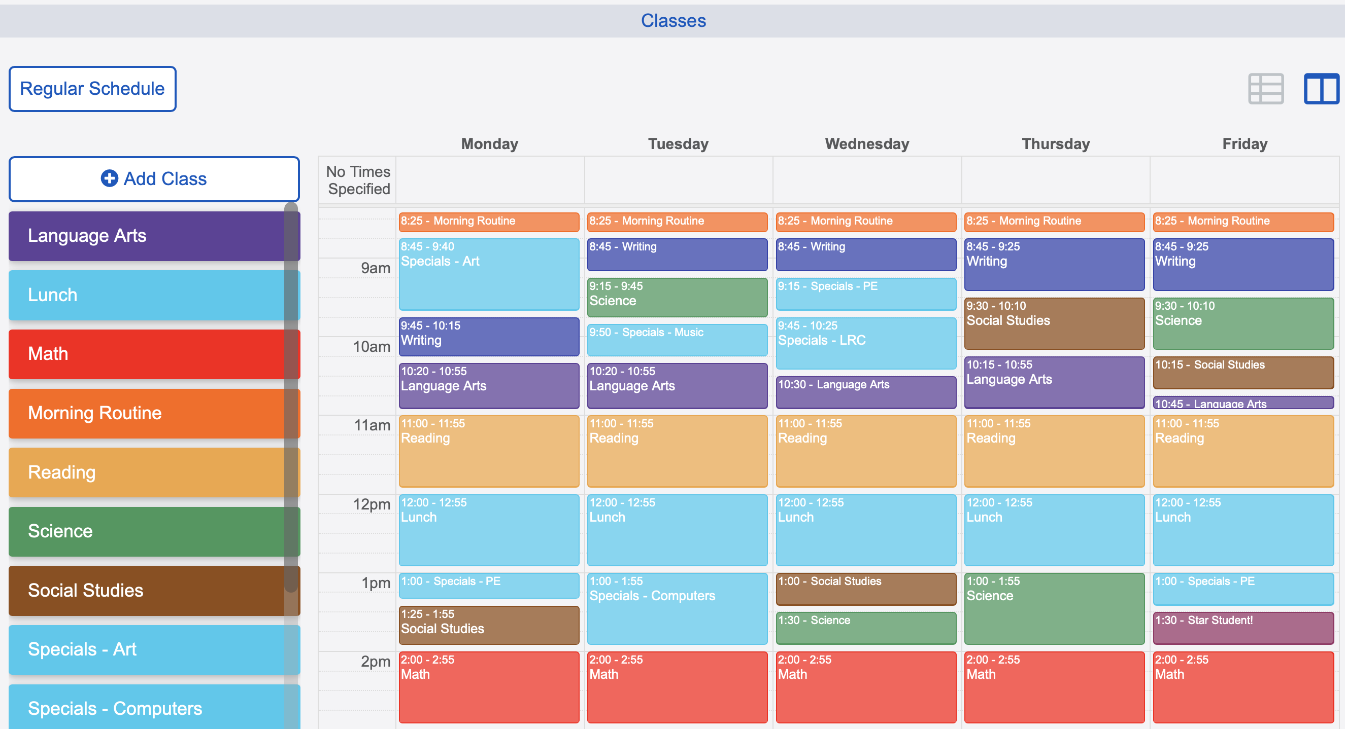 Planbook - The Leader in Lesson Planning